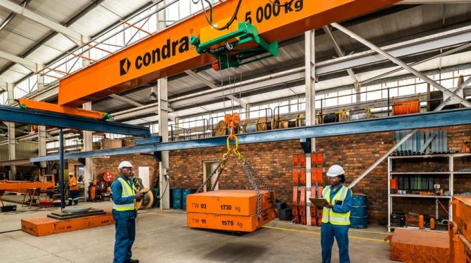 CONDRA CRANES FOR PRIESKA PRE-CAST - Condra